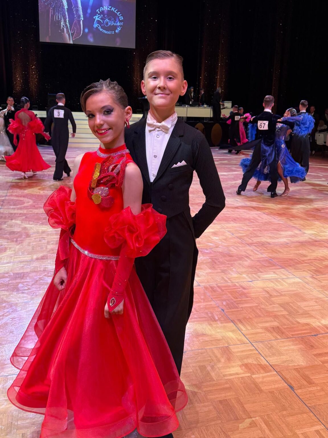 Lukas und Emilia deutsche Vizemeister Junioren II Kombi – LTVB