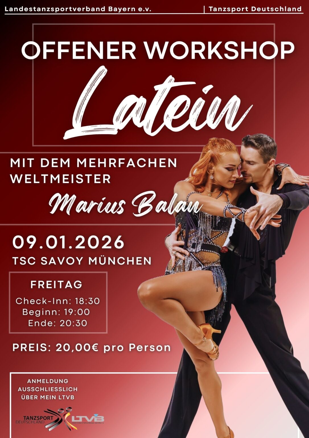 Offener Workshopt mit Marius Balan – LTVB